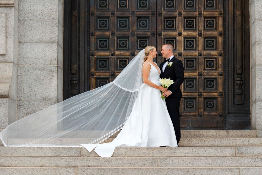 Casey & Jeff's Elegant Wedding in Canton, Ohio - Tom Forrest Photography