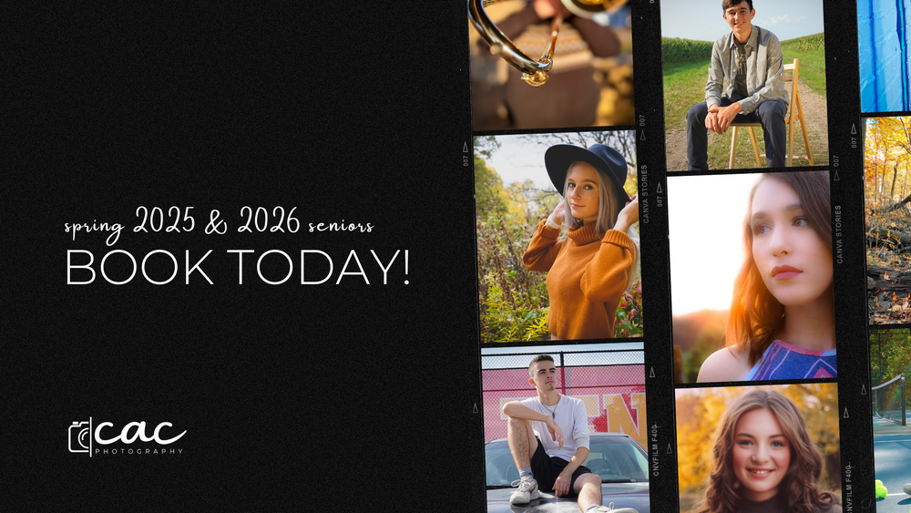 Book Your Senior Portrait Session with CAC Photography! - CAC ...