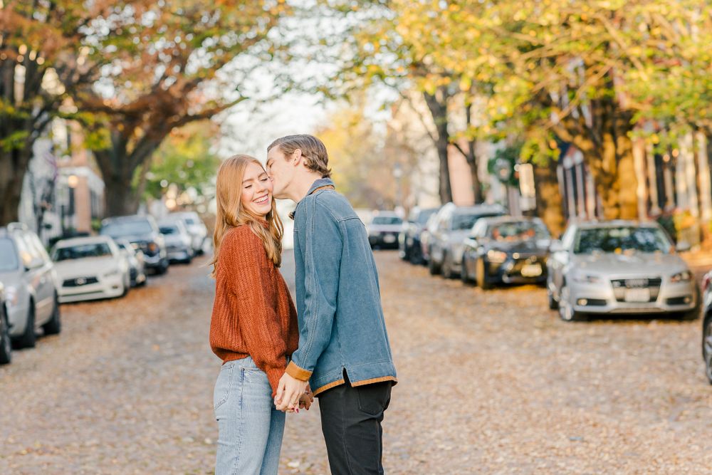 Emily & Joe's Old Town Alexandria Shoot - Kristyn Romell Photography