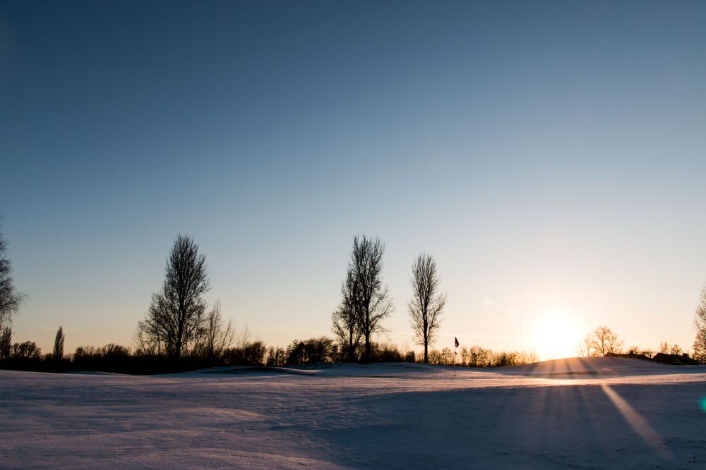 Winter Wonderland op Amelisweerd - Hole 18 Golf Course Photography