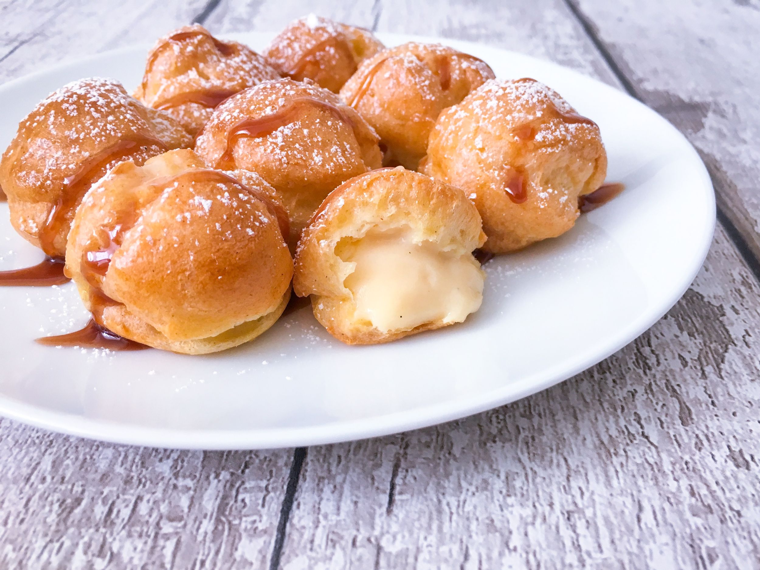 Passion Fruit Profiterole - Three Pod Studio