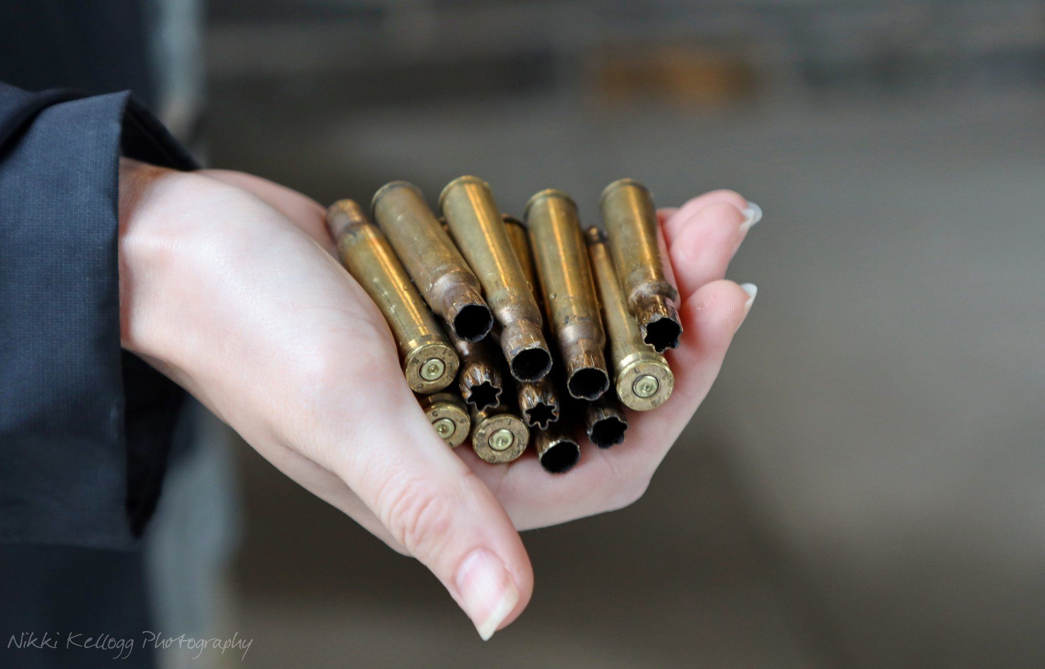 Funeral Shell Casings - Funeral Photography by Nikki Kellogg