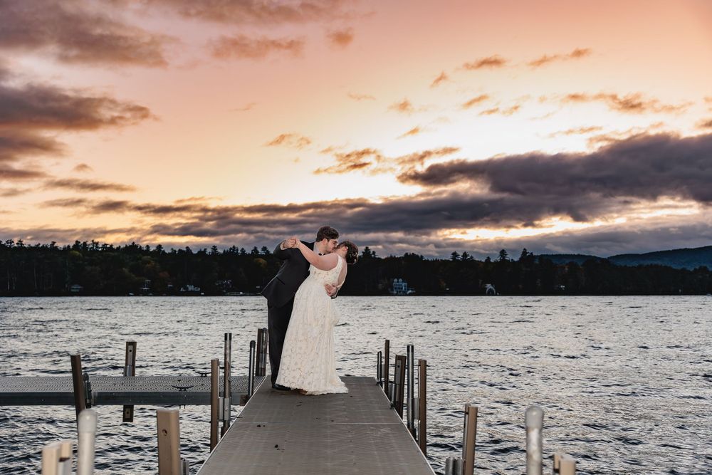 Kaela & Tyler's Newfound Lake Inn Fall in New Hampshire Wedding ...
