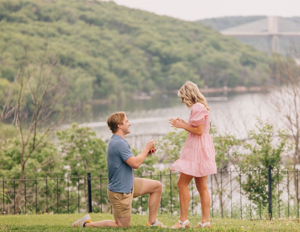 Halle & Luke Proposal - Golden Moments Productions