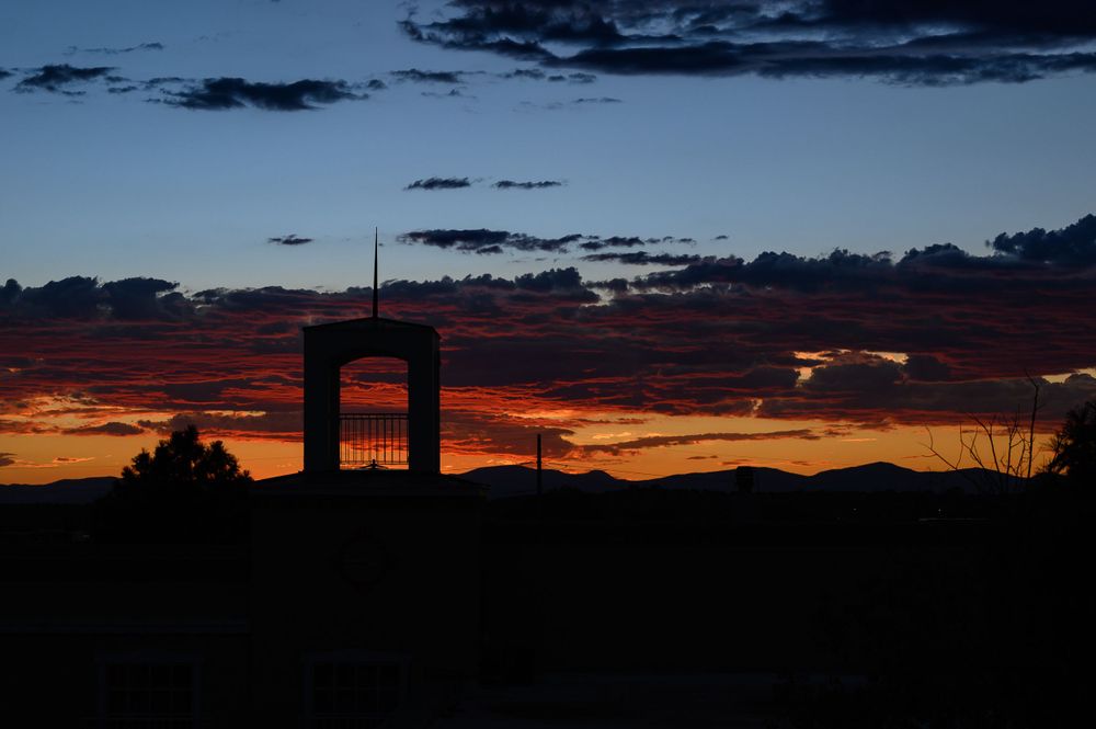 Garage sunset. - Garret Vreeland Photography