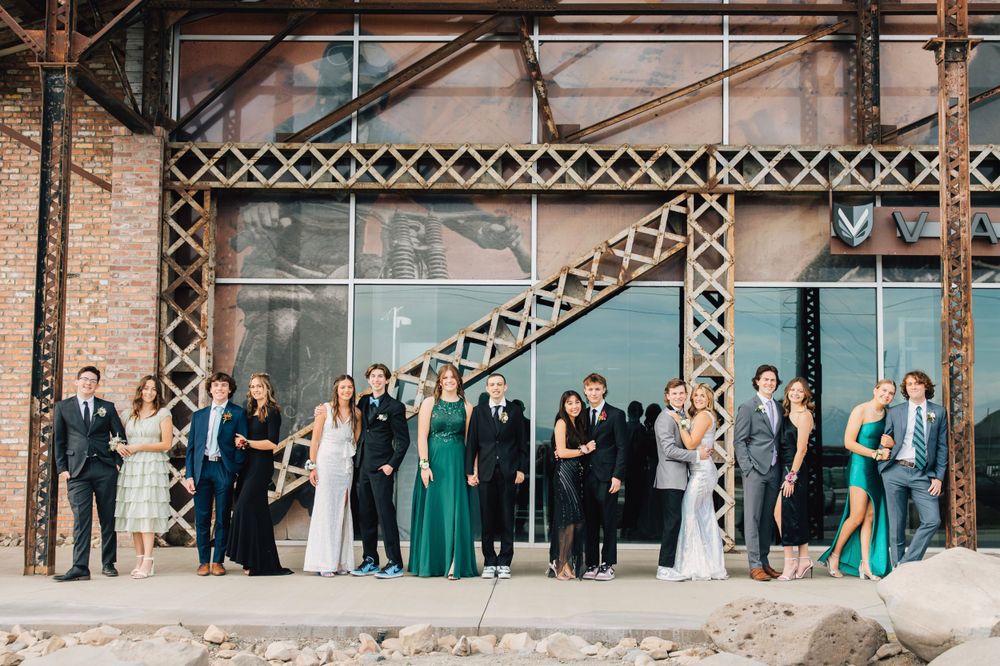 Prom at Harley Davidson - Annette Gardner Photography