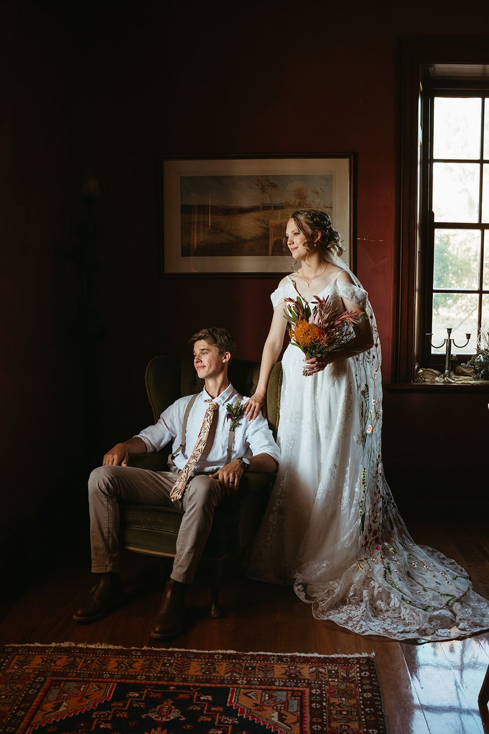 Tahlia & Sam • Buckland Estate - Art & Kisses