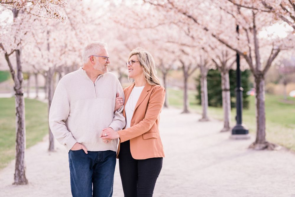 Capitol Blossoms engagement session - Utah Wedding Photographer and ...