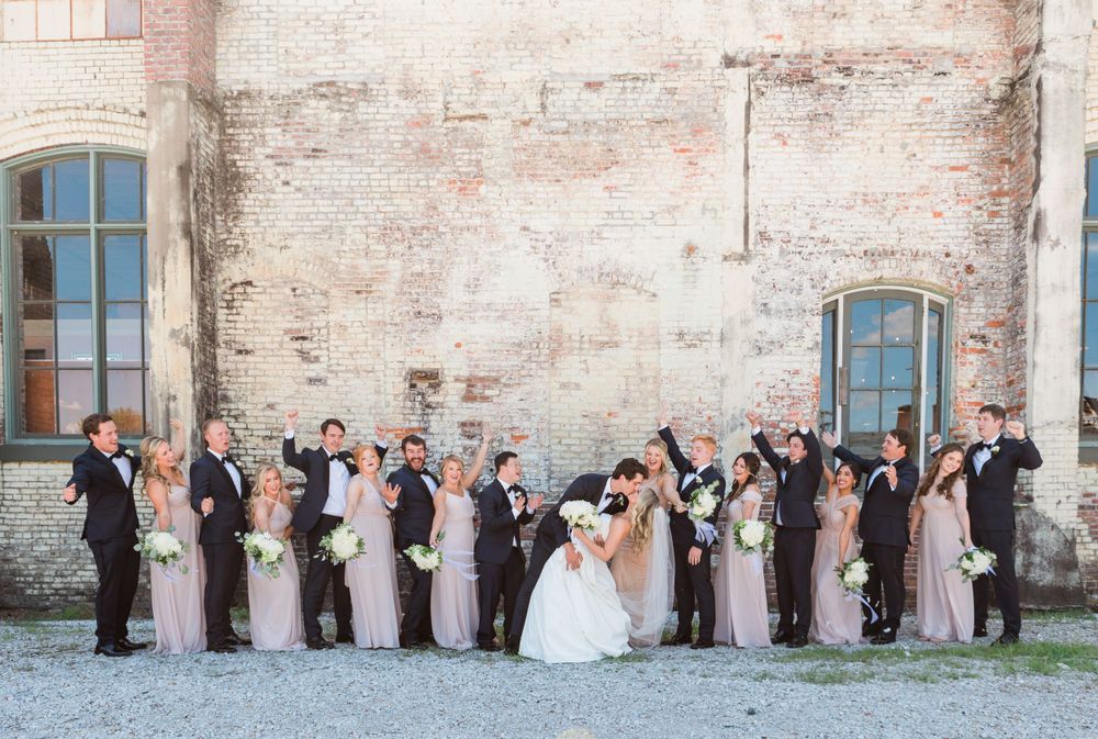 Harris + Katherine Kirkpatrick // Tupelo Cotton Mill Wedding // Tupelo ...