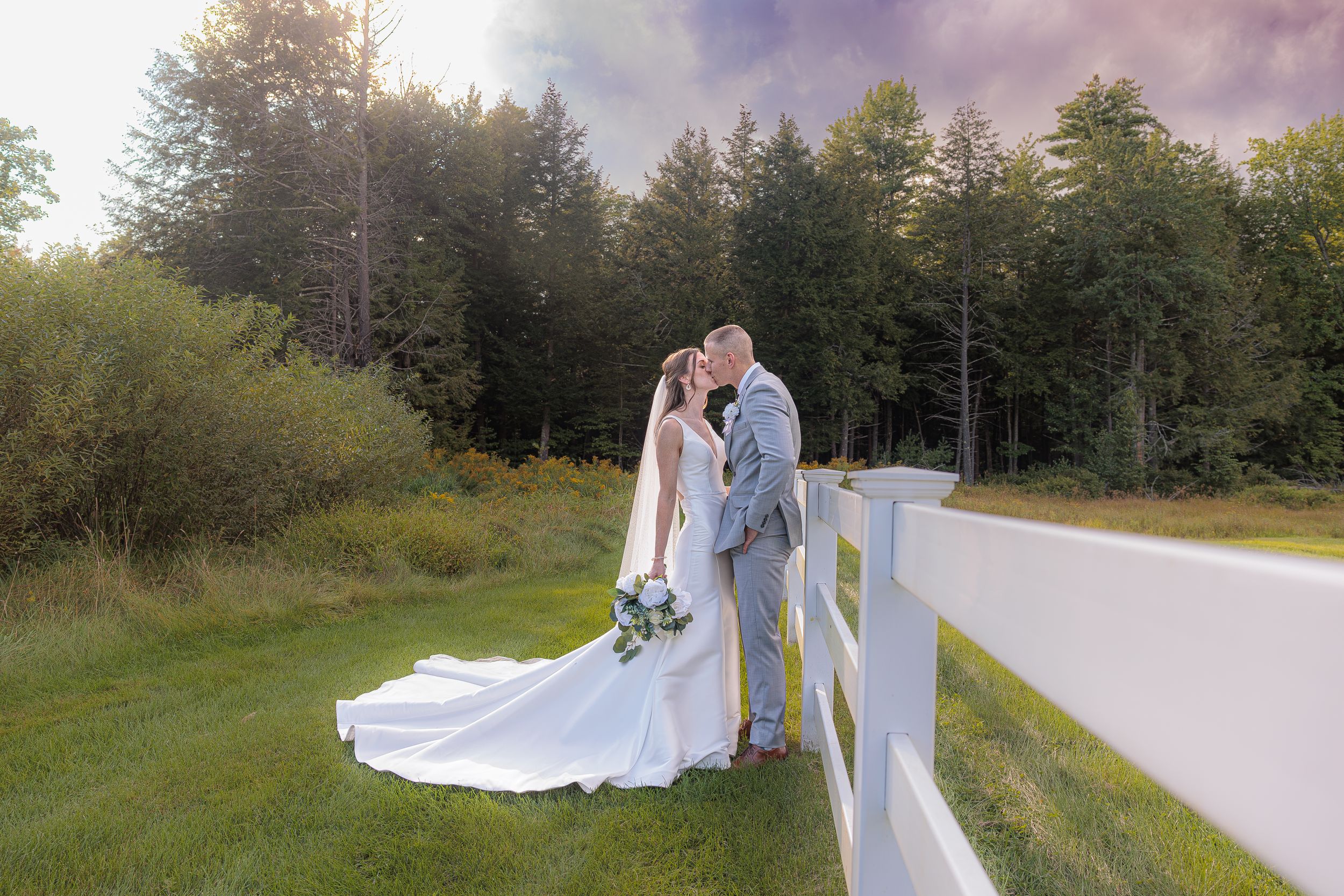 Bekah & Matt's Tarbin Gardens NH Summertime Wedding! - ImaJenAtion ...