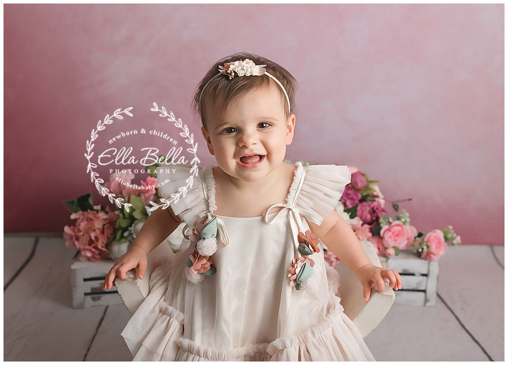 Sparkle ~ San Antonio One Year Cake Smash Photographer - Ella Bella Photography - San Antonio ...