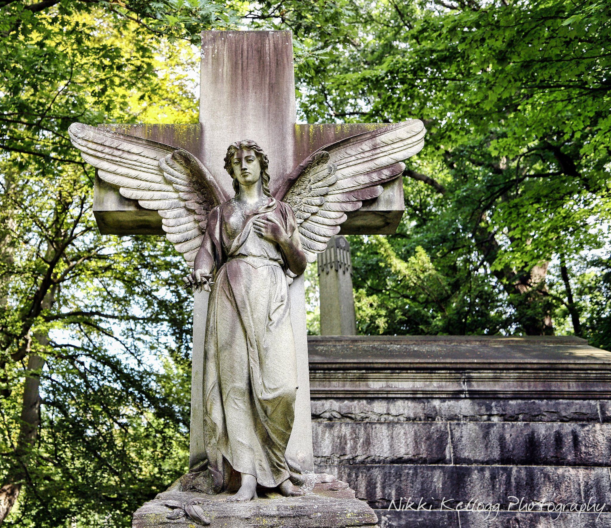 Cemetery Angels - Funeral Photography by Nikki Kellogg