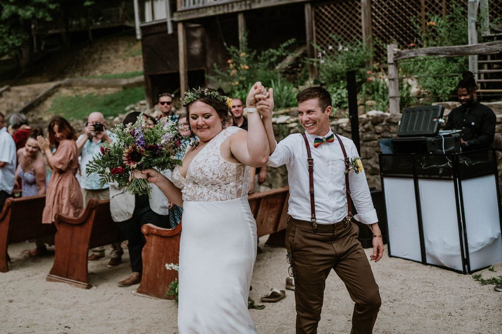 Asheville LGBTQ+ Wedding / Asheville, NC / Amber + Finn - Folk + Wayfarer