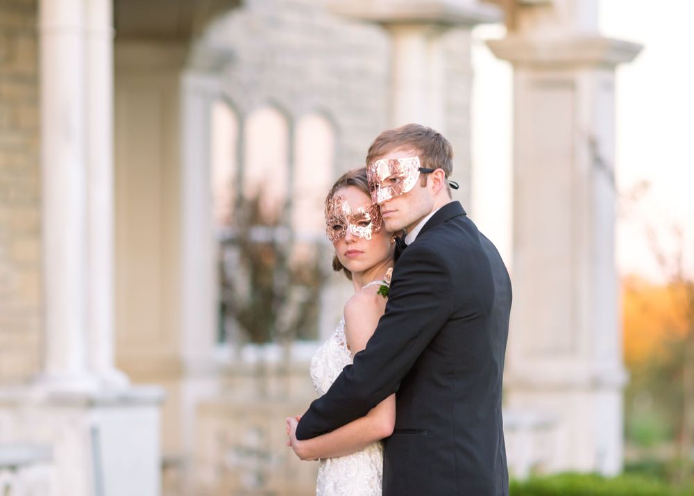 Styled Masquerade Wedding - As Seen on Strictly Weddings - Mordi ...