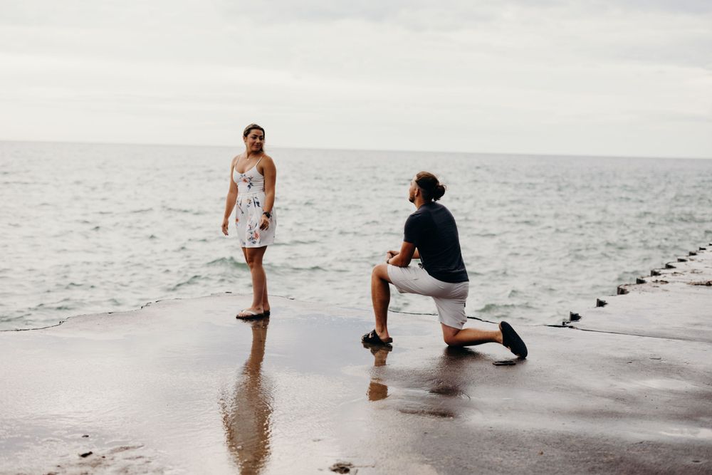 Proposal at Lake Ontario - Melanie Cooper Studios