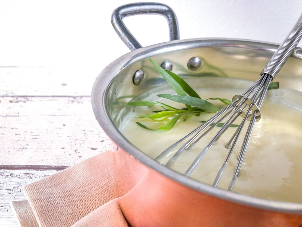 Bèchamel Sauce - Three Pod Studio