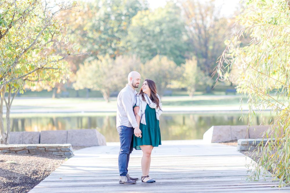 Ava & Andrew's Constitution Gardens Engagement SHOOT - Kristyn Romell ...