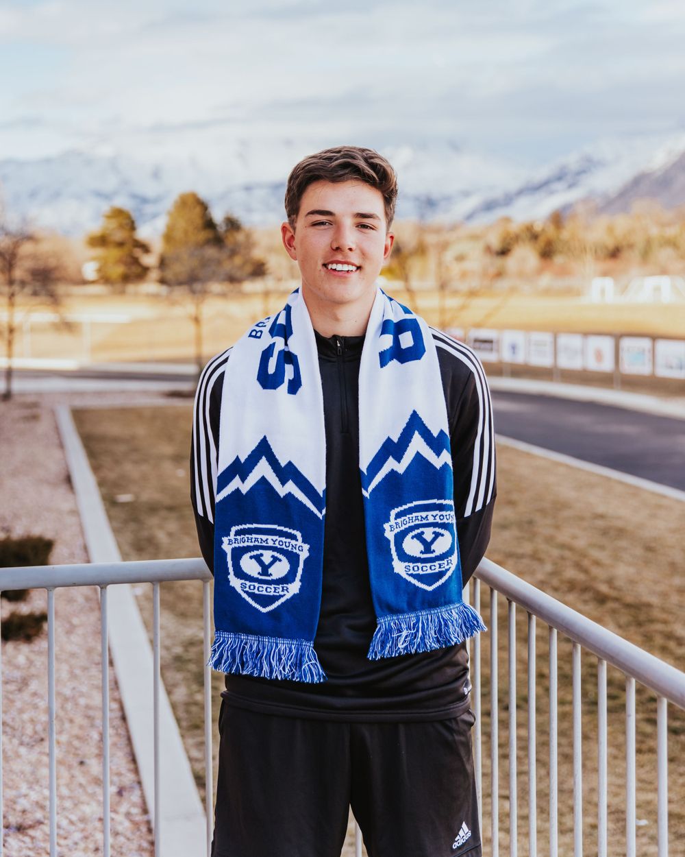 Senior Nick Sharp Commits to BYU - American Fork Cavemen Soccer