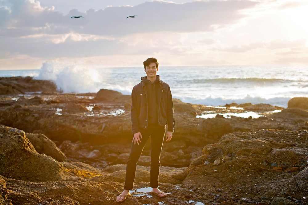Ethan | Laguna Beach Senior Portraits - Hannah Sons