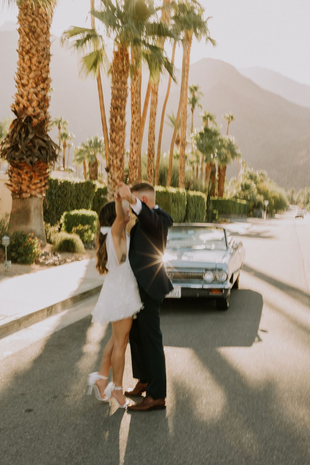 Emily & Mark Engagements + Palm Springs - Crista Ekstrand Photo