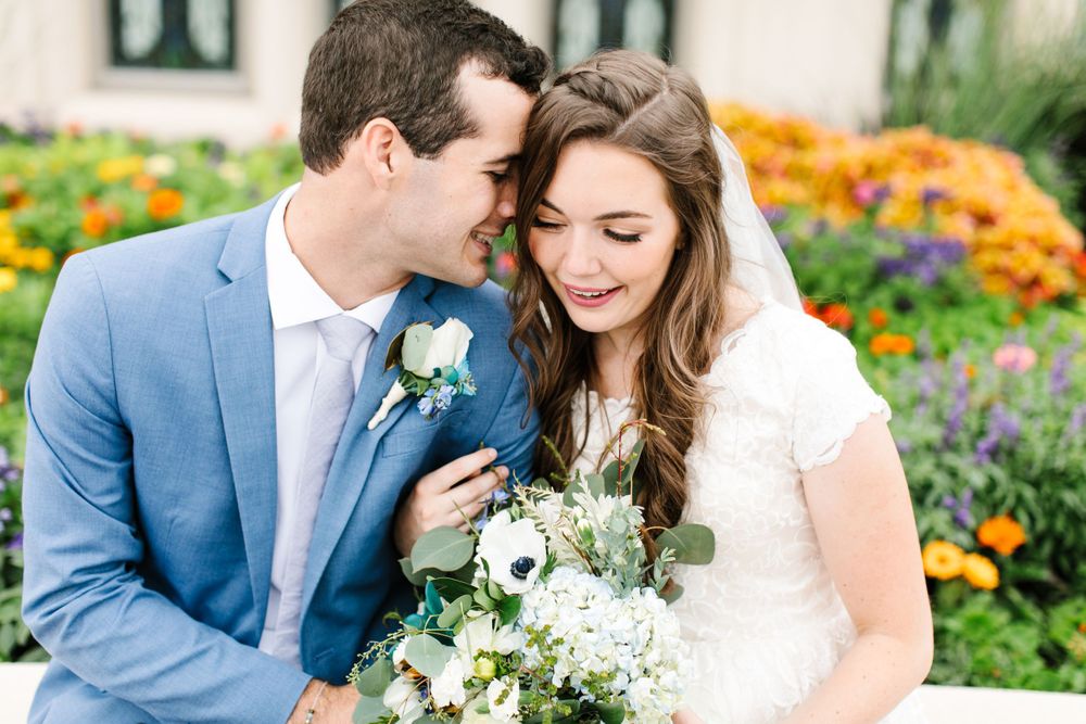 Ashley + Daniel | Payson Temple Wedding - Kali Poulsen Photography