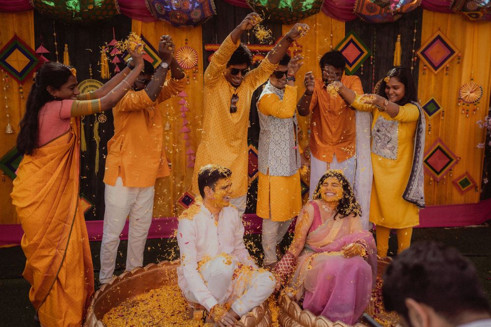 Haldi Ceremony: A Splash of Colour and Fun