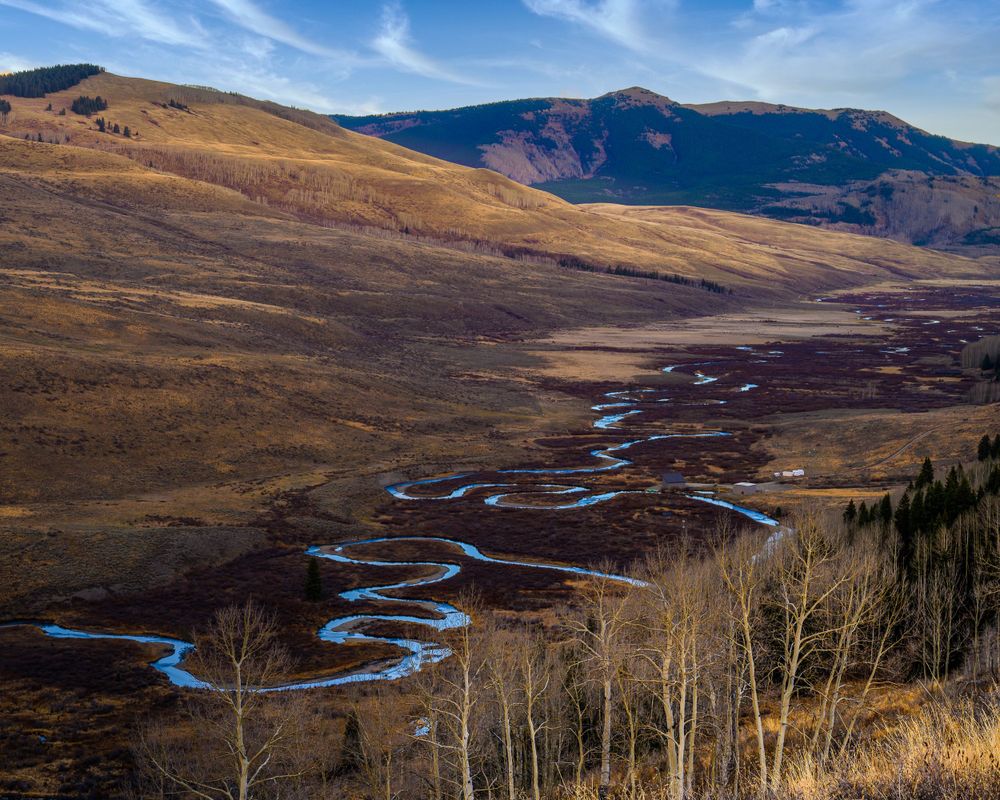 East River from Gothic Road, Crested Butte, Colorado - Garret Vreeland ...