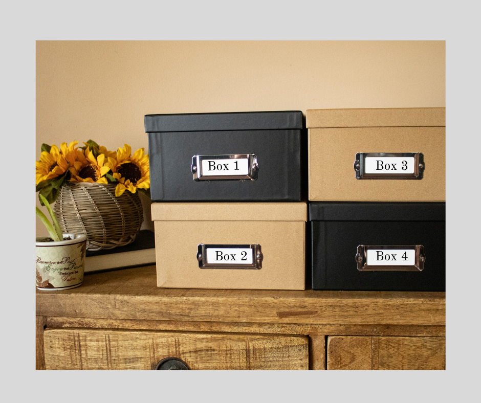 How to Organizing Your Printed Photos at Home - Captured In Time ...