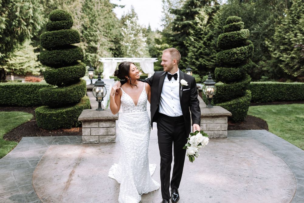 Monique + Jared at Rock Creek Gardens