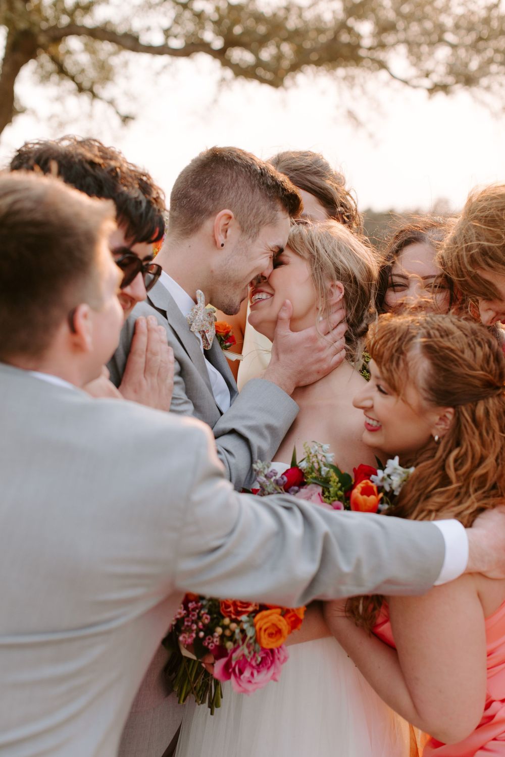 Ashley & Aubrey Wedding // The Laundry Hall, Brenham TX - Morgan Elise is a destination wedding ...