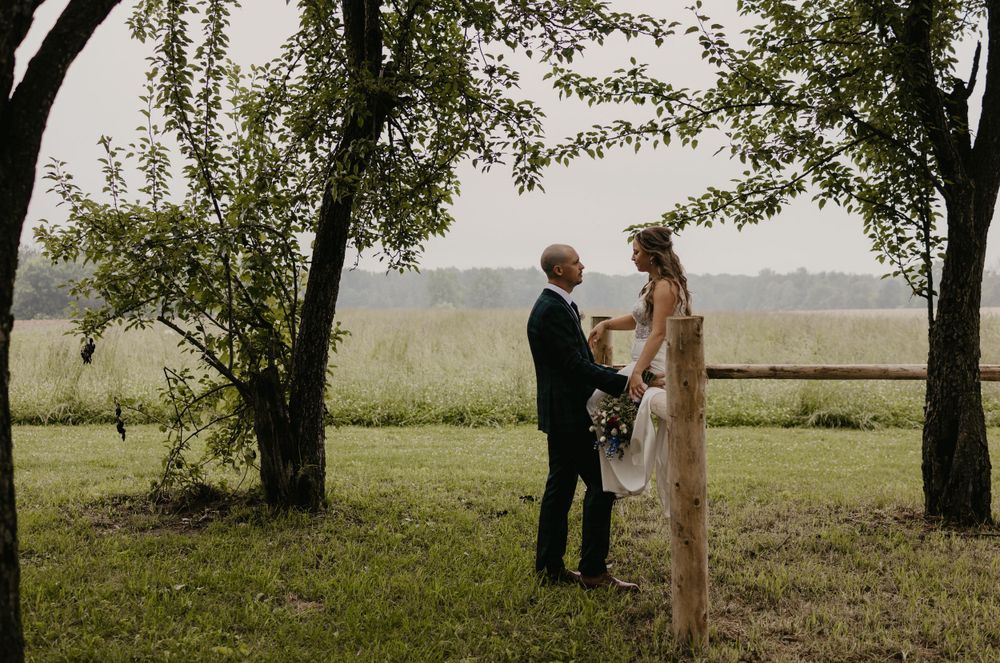 Rustic Romance: Sarahjane and Jay's Heartfelt Farm Wedding in Hamilton ...