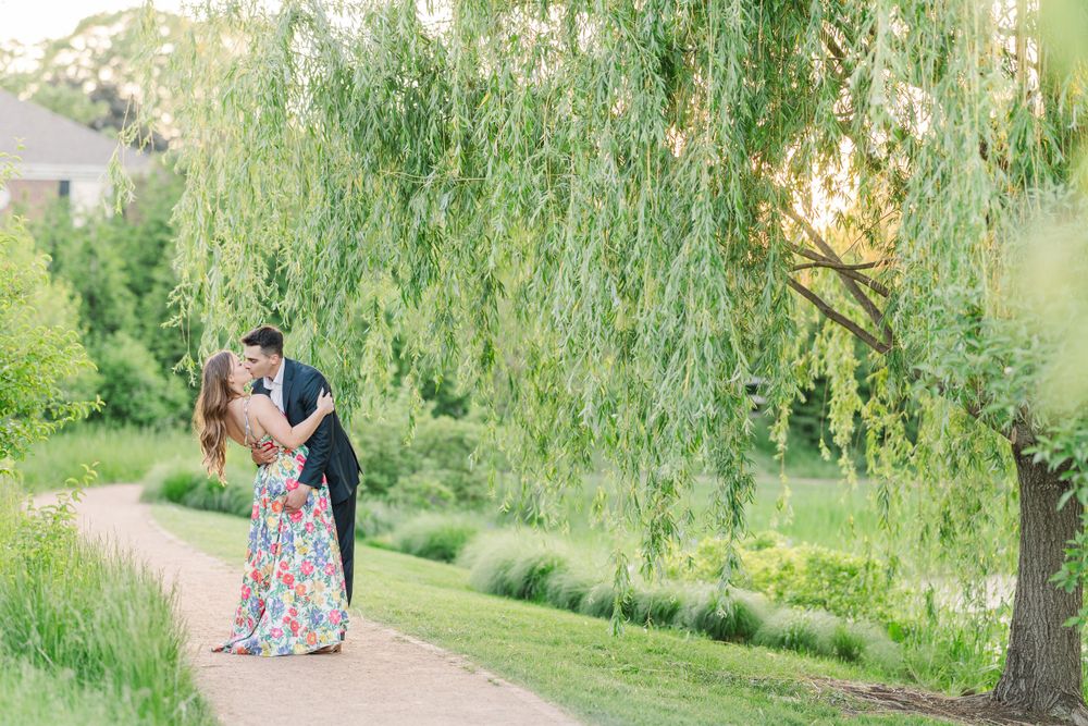 Virginia + Connor | Engaged A Cantigny Park Engagement Session - Cassie ...