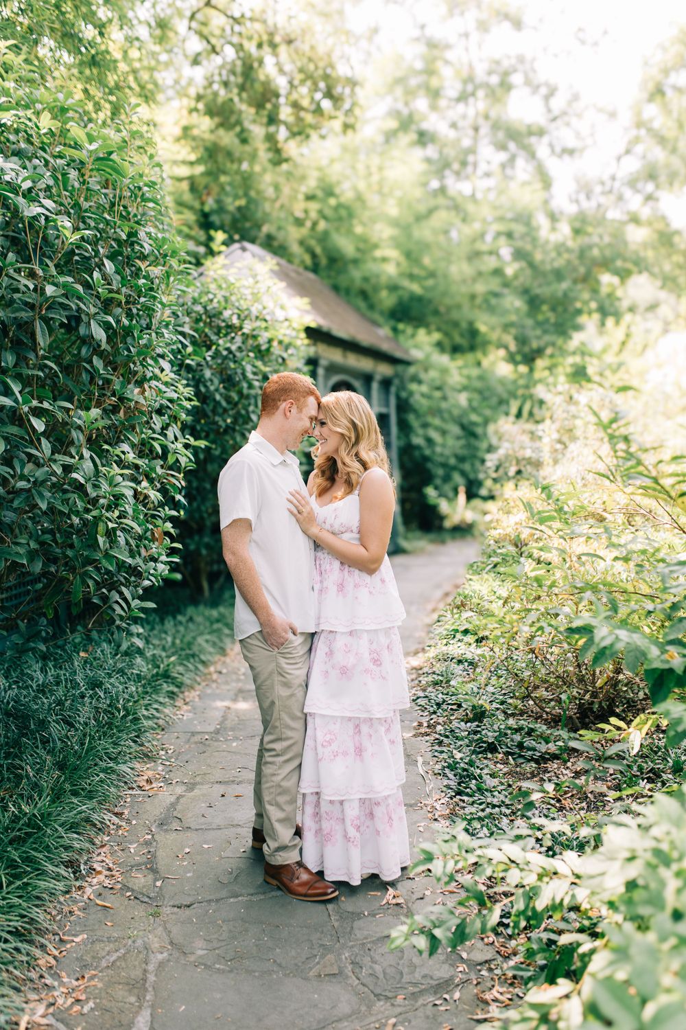 Mackenzie + Sean // engagements LongueVue House - Meagan Bailey Photography