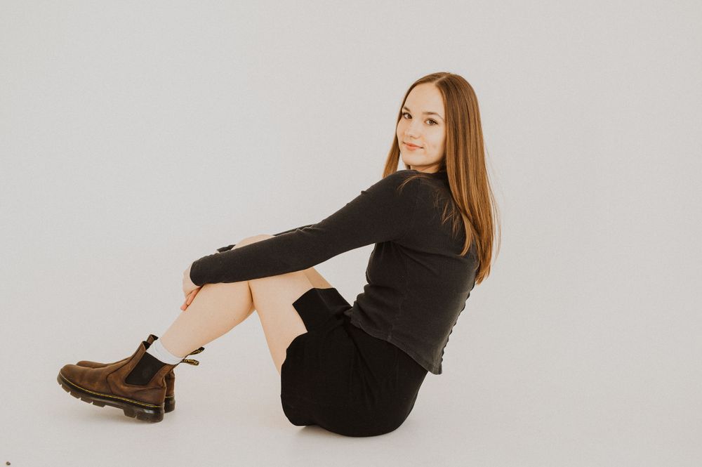 Senior Studio Session - Jacqueline Fugatt Photography