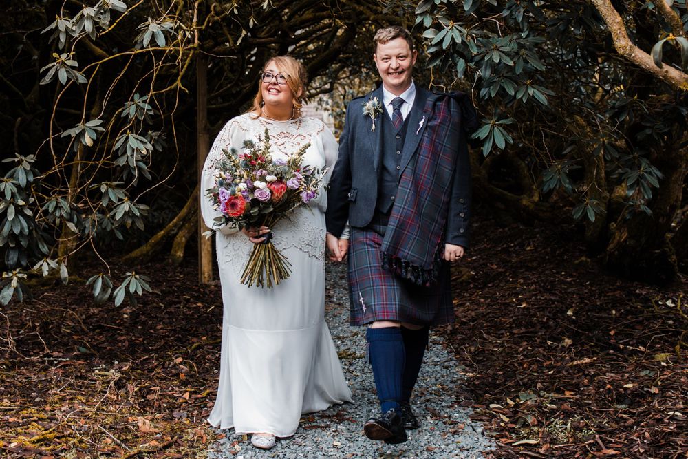 Elisabeth and Roland Wedding in Maxwelton Chapel - Daga Photography