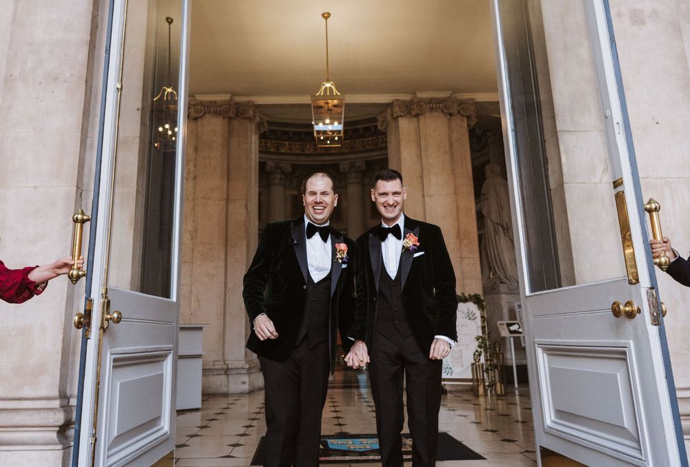 Craig and Kenneth | City Hall | Fallon & Byrne wedding Dublin - For ...