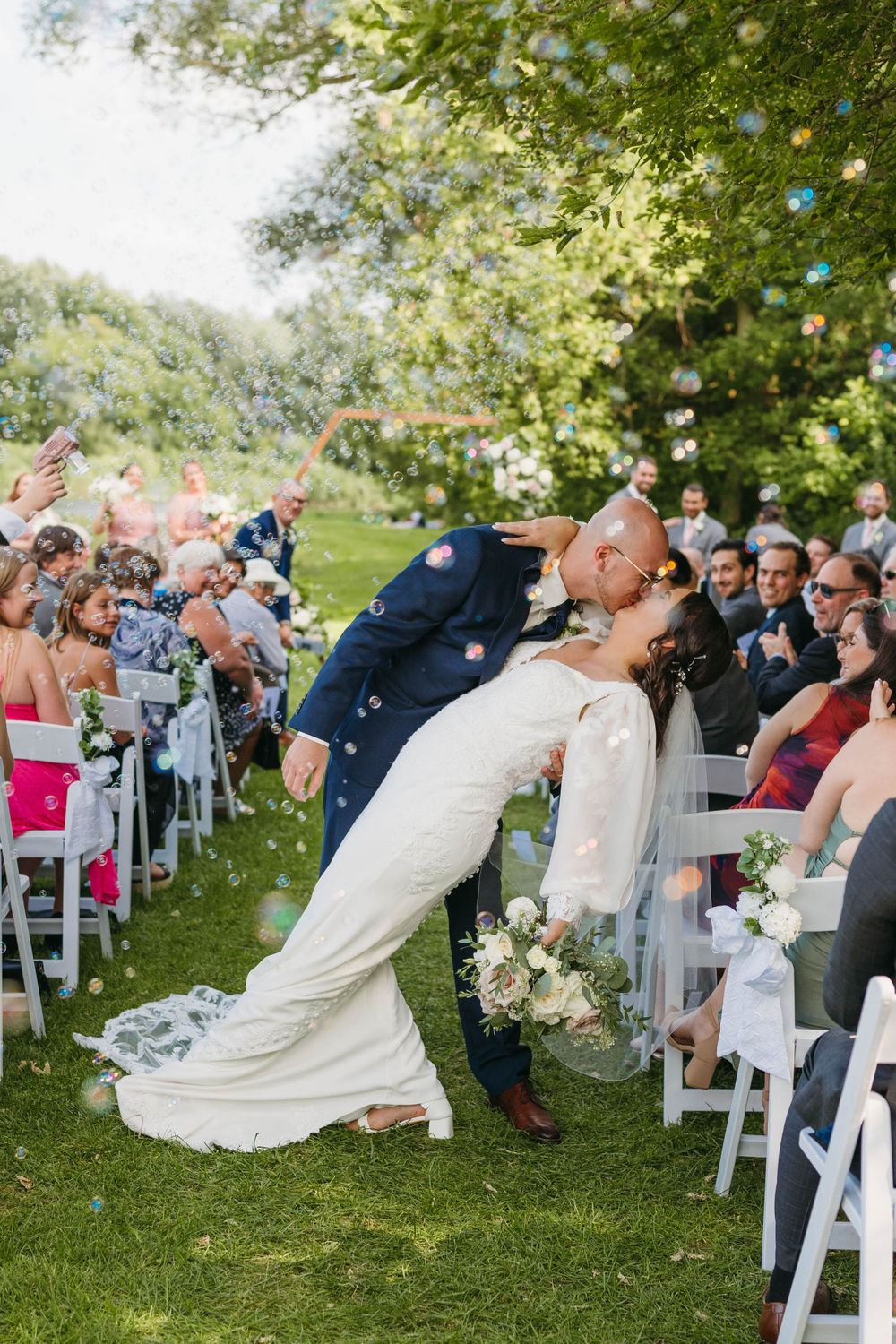 Love, Laughter, and Bubbles: Rachel & Marcello's Magical Timber Barn ...
