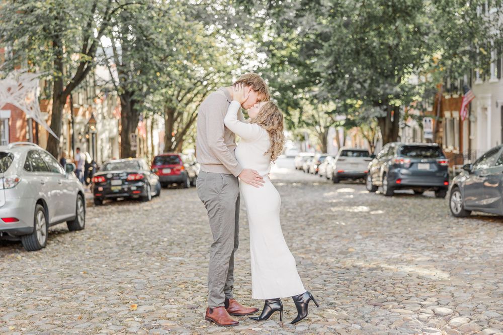 OLD TOWN ALEXANDRIA ENGAGEMENT WITH ZOE & CHRISTIAN - Kristyn Romell ...