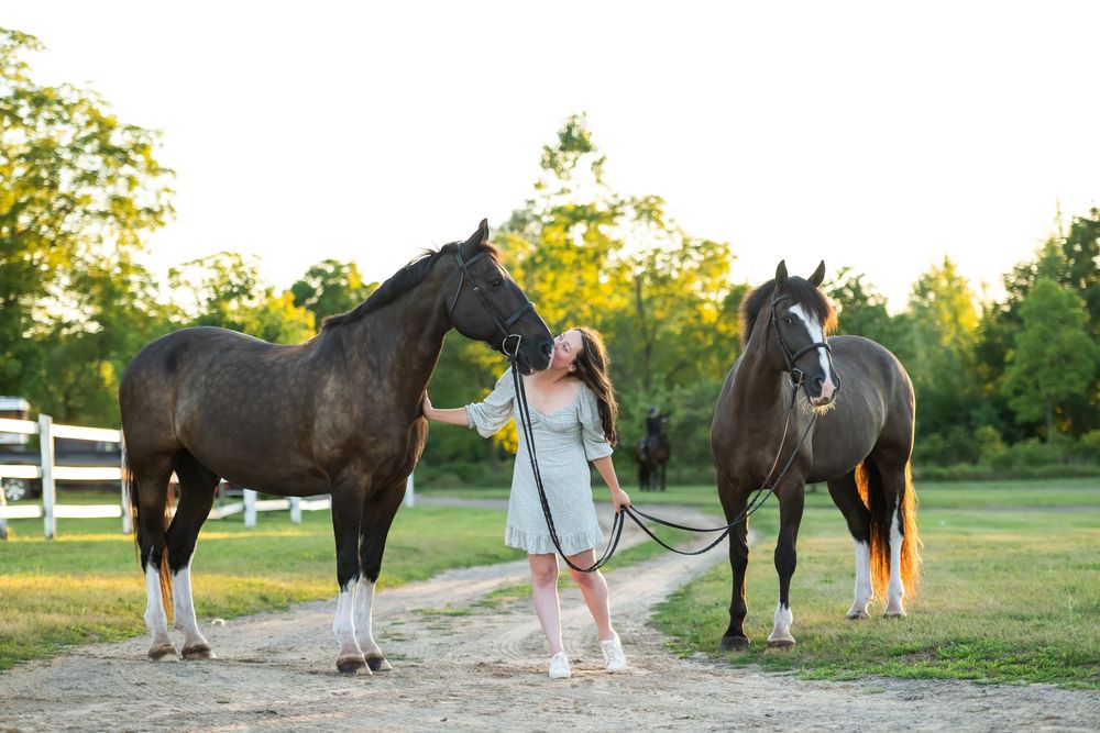 Zoe, Mikka & Aidan - Summer Horse & Rider Session - Madeline Ball ...