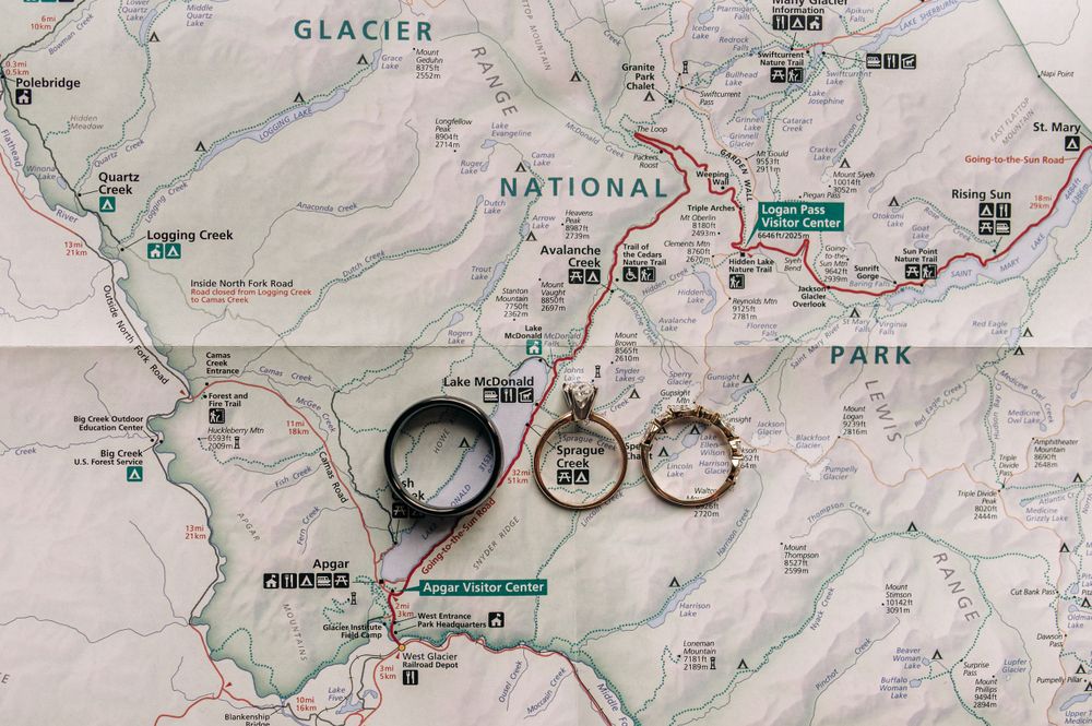 Elope Along The Going To The Sun Road in Glacier - Jennifer Vernarsky ...