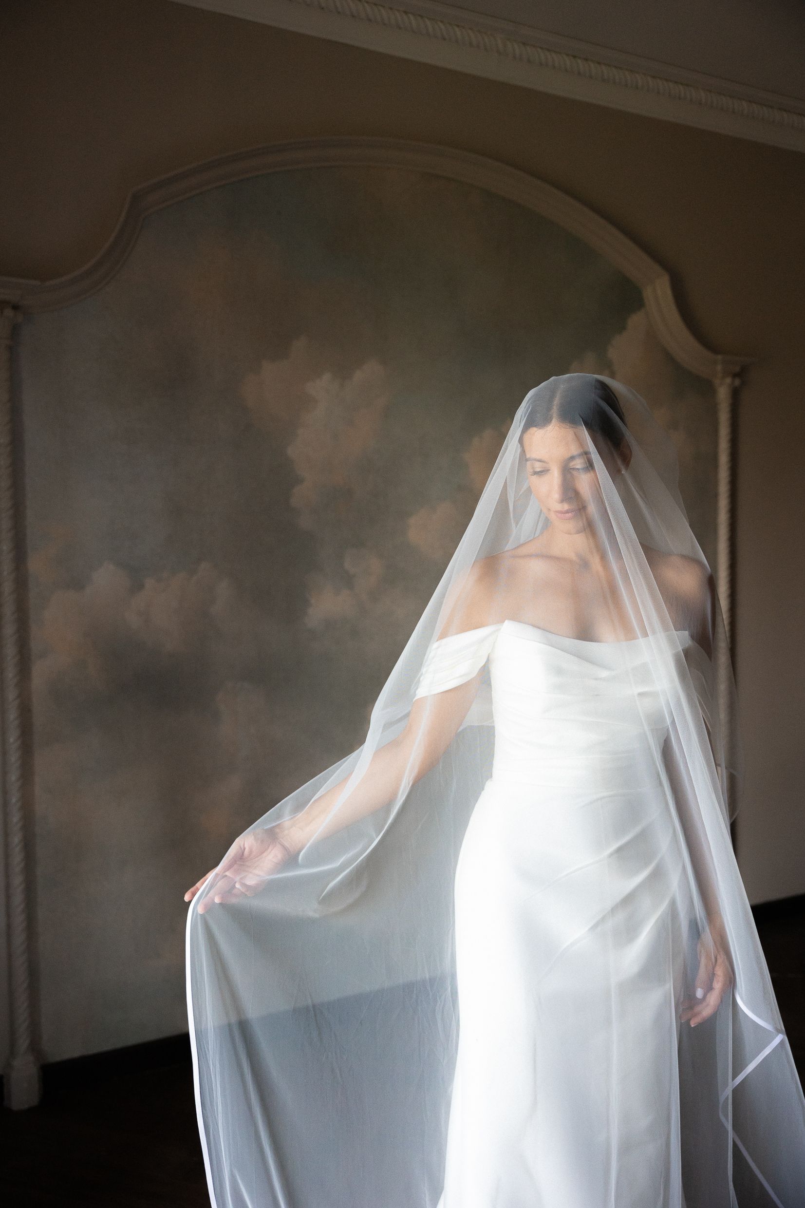 An Intimate Summer Wedding at Amber Bride -Sorg Villa - Eszter Anna ...