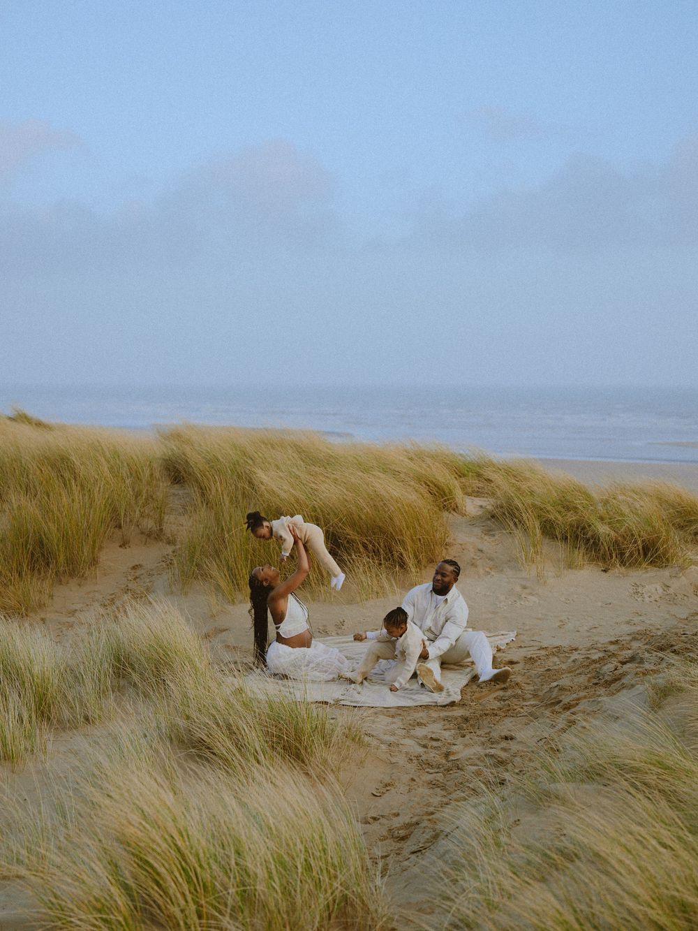 Maternity and Family Photoshoot at Camber Sands - Wild Hour Photography ...