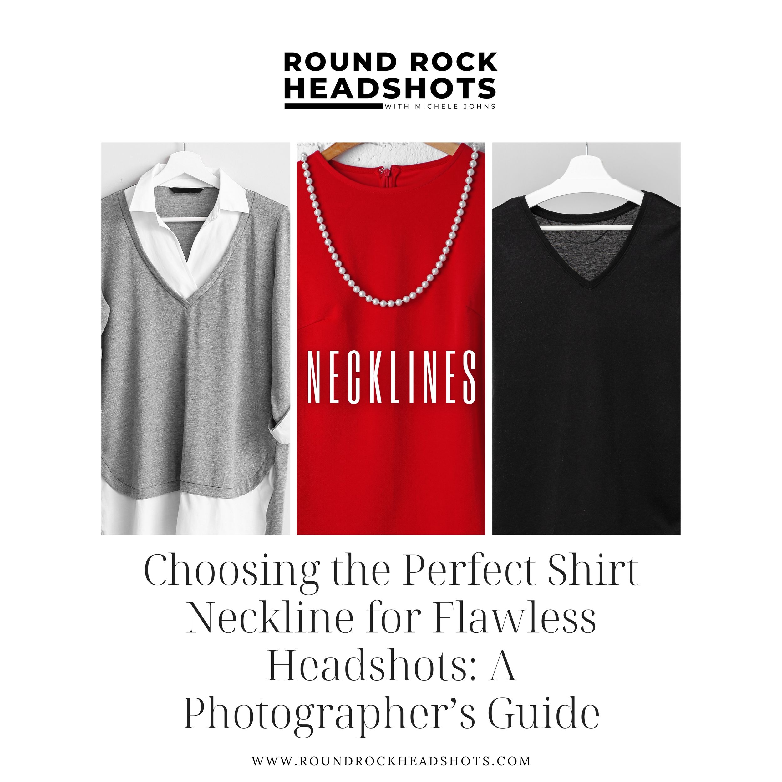 Choosing the Perfect Shirt Neckline for Flawless Headshots: A ...