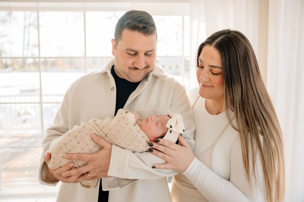 Baby Ayla's Winter Newborn Session Walpole MA - Shot By Shannon Lerro ...