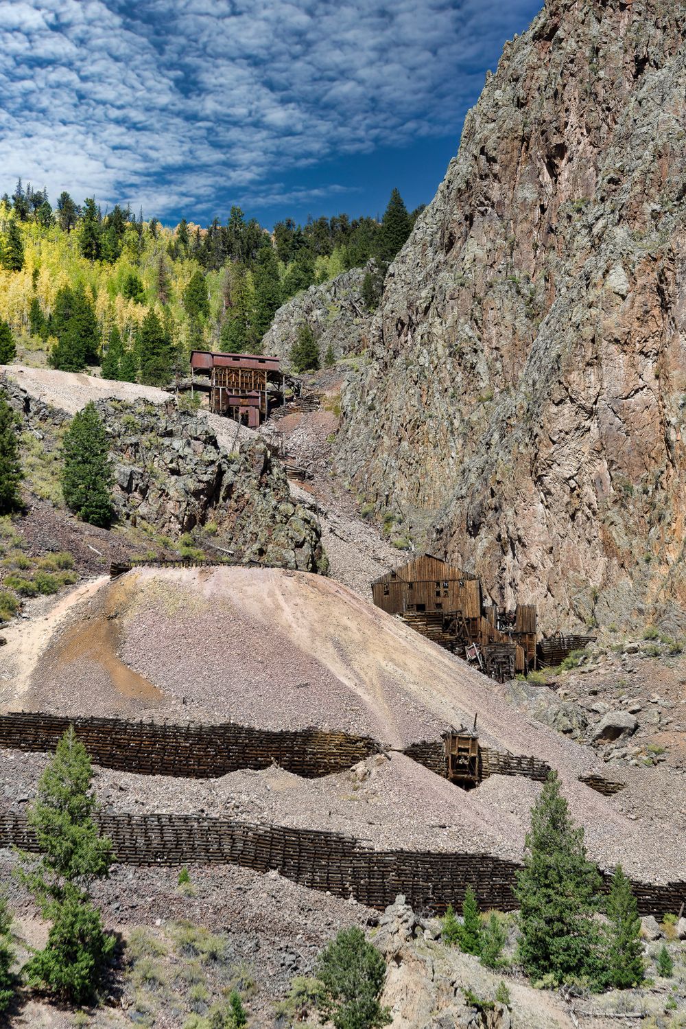 Mine buildings on the Bachelor Loop, Creede, Colorado - Garret Vreeland ...