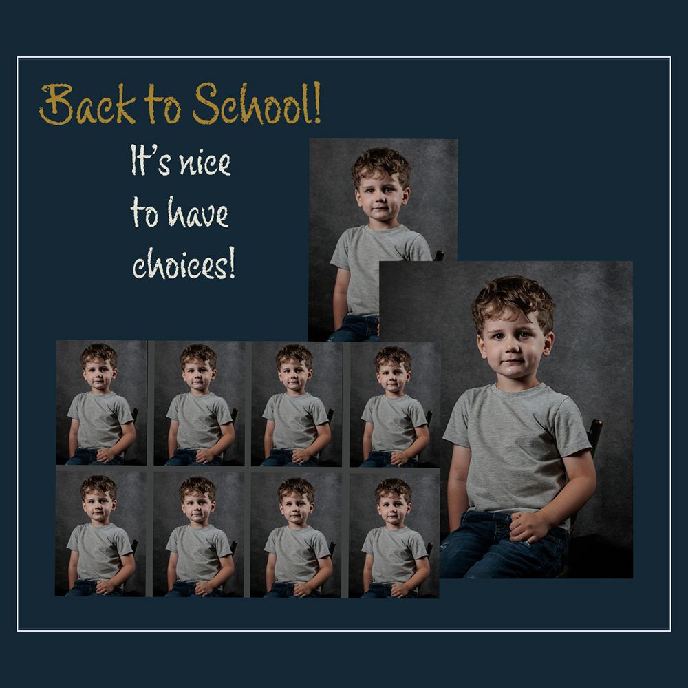 Back to School Portraits that aren't Taken at School! - Myra Hencher ...