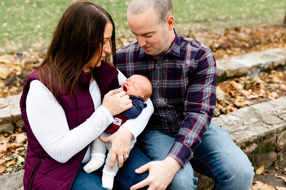 Capturing the Ashe Family's First Portraits as a Family of Three at the ...