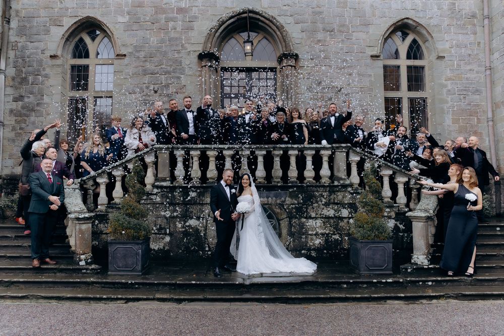 Castle Wedding at Clearwell Castle