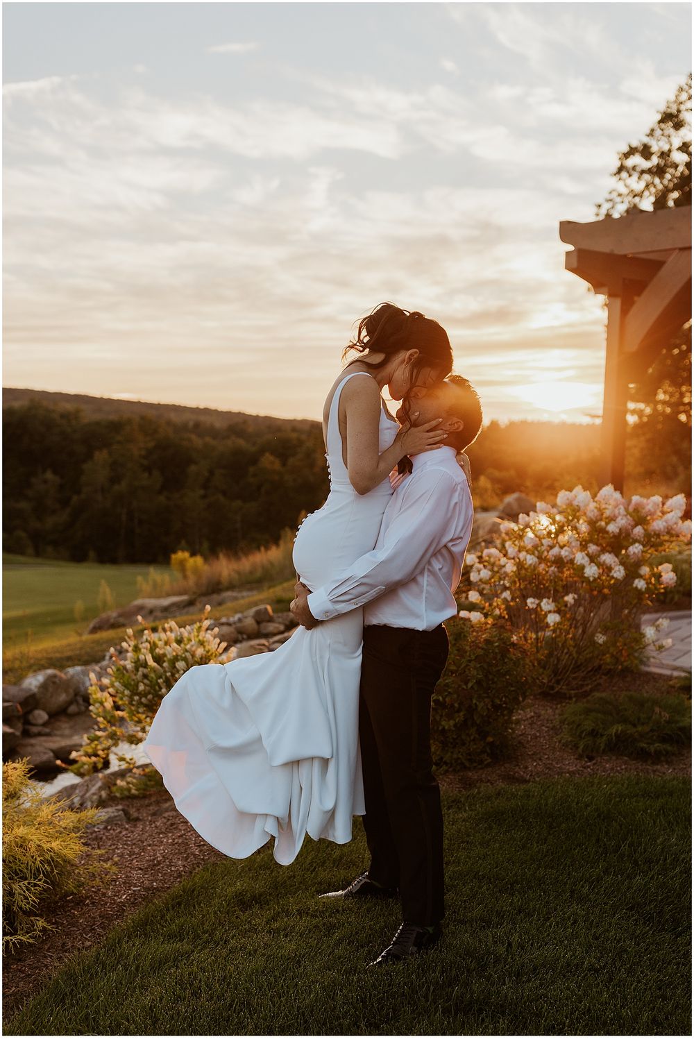 Danielle and Colin's Micro Wedding - New Hampshire Wedding Photographer ...