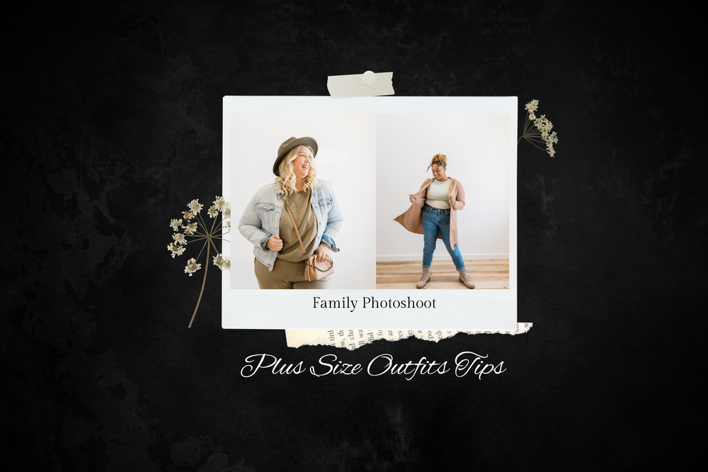 Coordinating Family Photoshoot Outfits When You’re Plus-Size